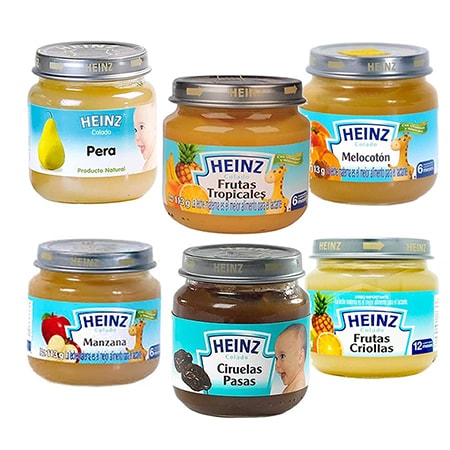 COMPOTAS SURTIDAS HEINZ CAJA 12/113GR - Compradirecta.do